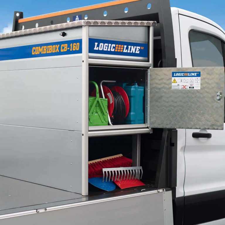 Transportboxen für Pritsche und Pickup von LogicLine - Niehus Fahrzeugbau